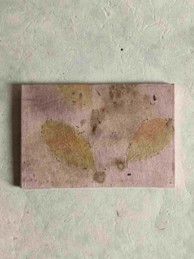 Carnet Leporello papier Aquarelle - 11x15 - KOKELICO